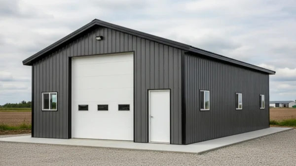 30x40x12 Steel Workshop Kit | Heavy Duty Metal Shop